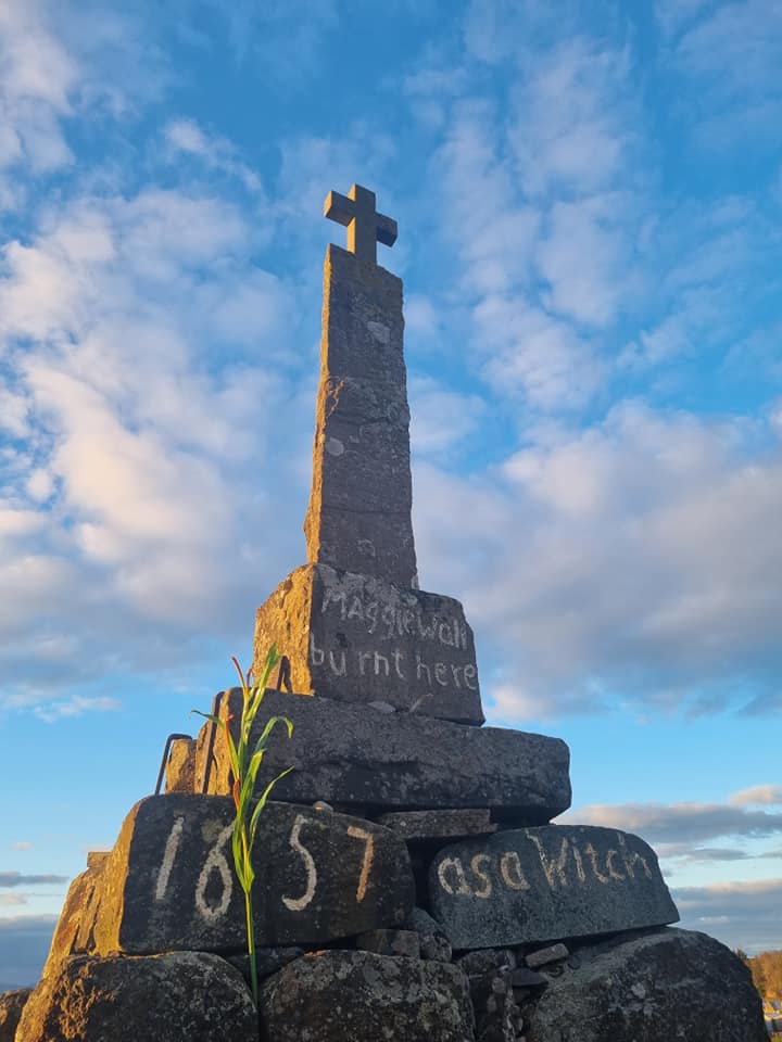 Monumento a Maggie Wall - Vida na Escócia